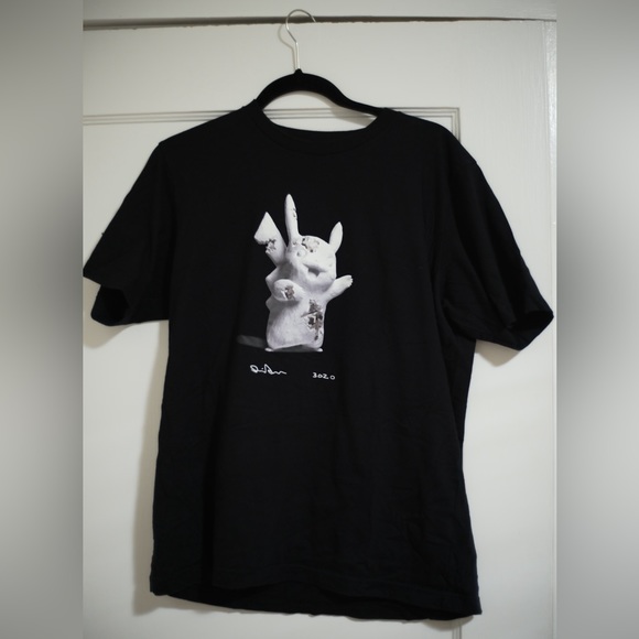 Uniqlo | Shirts | Uniqlo X Daniel Arsham X Pokemon Pikachu Statue Tee Black Size Medium | Poshmark